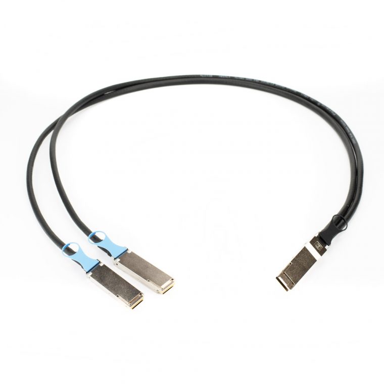 0.5m 30AWG QSFP-DD to 2x QSFP56 Breakout Cable Assembly – Genesis ...